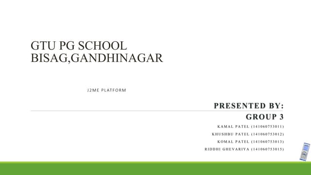 Introduction to JDF / JMF | PDF