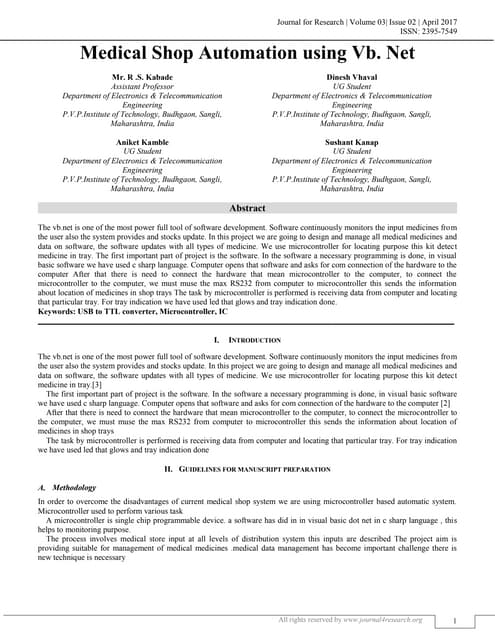 IRJET- Linux Based Speaking Medication Reminder System | PDF