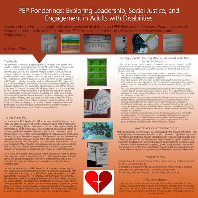 Final Presentation of PEP | PPTX | Special Education | Education