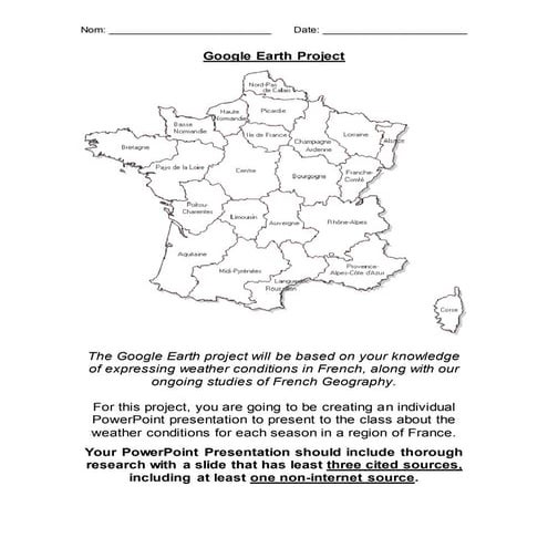 Google Earth Project | PDF