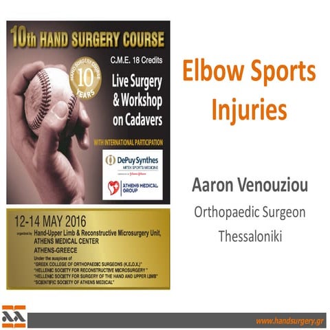 Elbow sports injuries | PDF