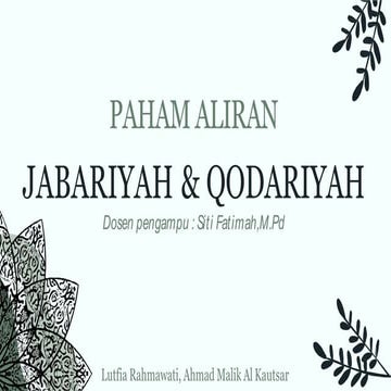 JABARIYAH QODARIYAH KEL 5.pptx
