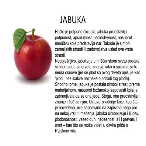 Jabuka | PPTX