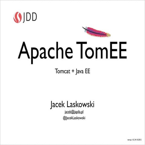 Apache Tomcat Java Ee Apache Tomee Ppt 0150