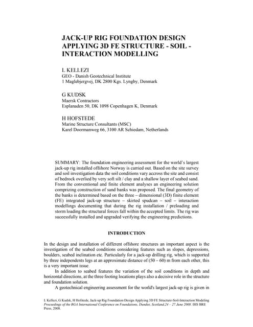 Foundation design of burj khalifa (deep foundation ) | PDF