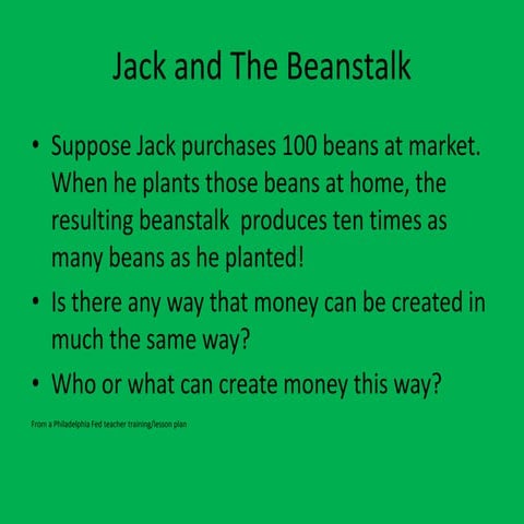 Money creation | PPT