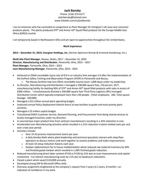 Drew Dubray Resume | PDF