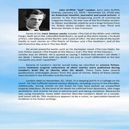 Jack London | PDF