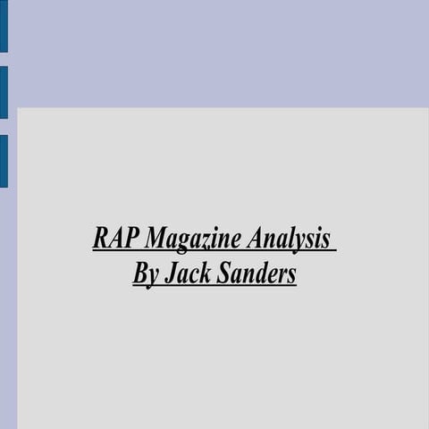 Jack rap mag slides | PPT