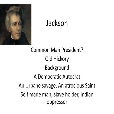 Andrew jackson | PPT