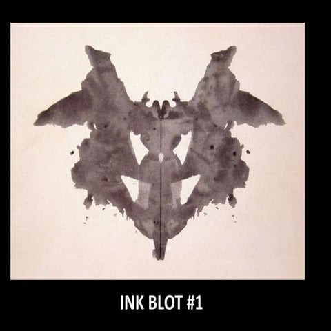 Jackson borrowed ink blots for discussion | PPTX