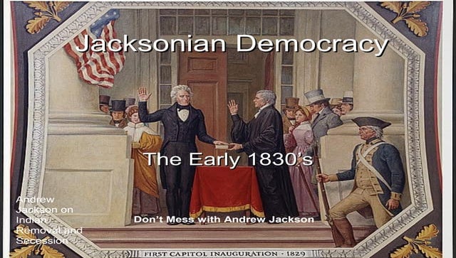 Spoils System Jacksonian Era