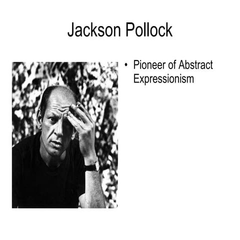 Jackson Pollock | PPT