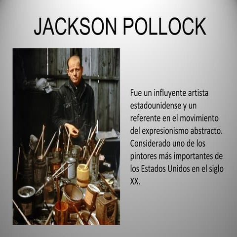 Jackson pollock | PPT