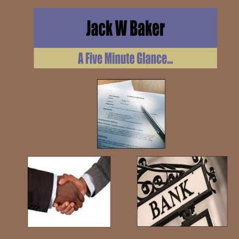 Jack w baker | PPT