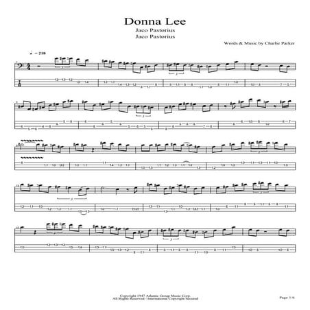 Jaco donna lee | PDF