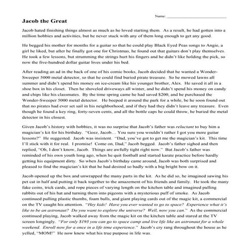 Jacob the-great | PDF