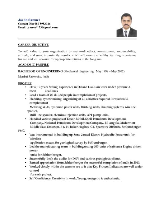 JEFF CV | DOCX