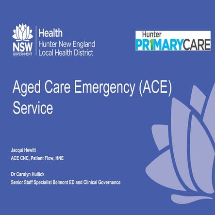 Improving hospital avoidance for aged care residents, | PDF