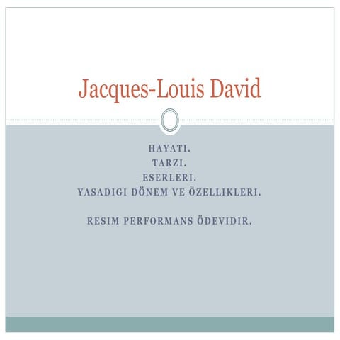 Jacques louis david | PPTX
