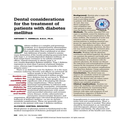 DiabetesMellitus and its role in Periodontitis(2).ppt