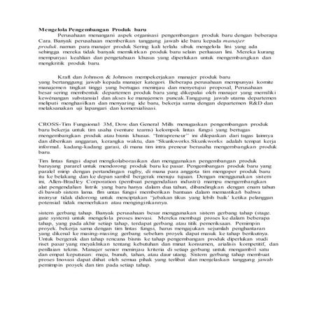 Product Development (Indonesian Version) | PPT