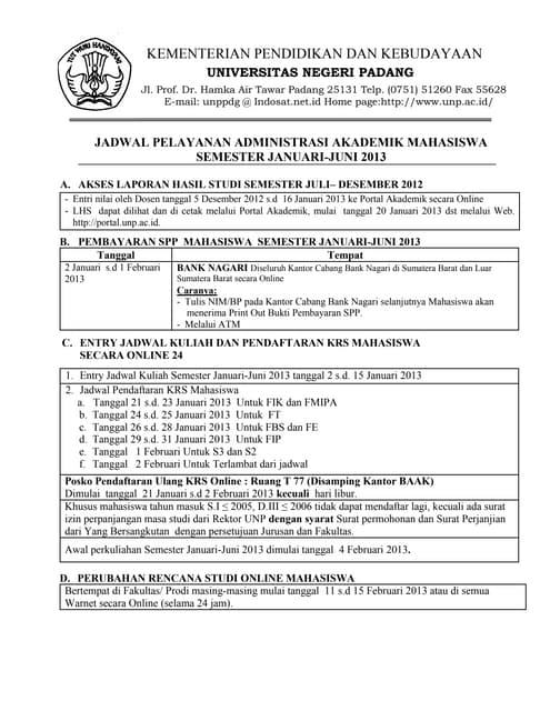 Surat pengajuan tunda kuliah (mhs) | DOCX