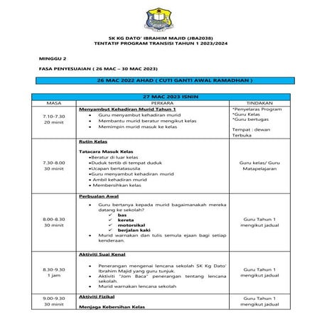 PROGRAM MINGGU PERTAMA PEMBUKAAN SEK 2024.pptx