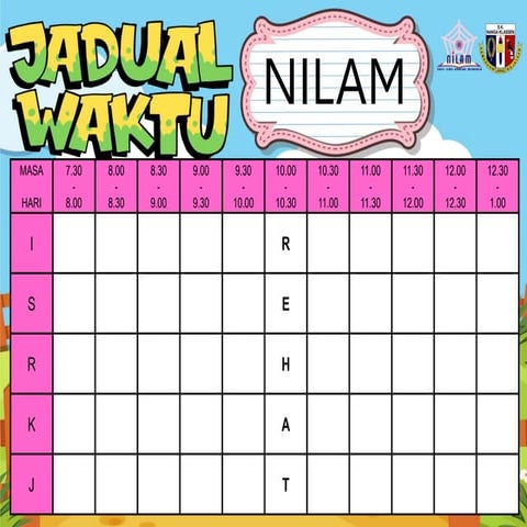 TEMPLATE JADUAL NILAMTEMPLATE JADUAL NILAM.pptx
