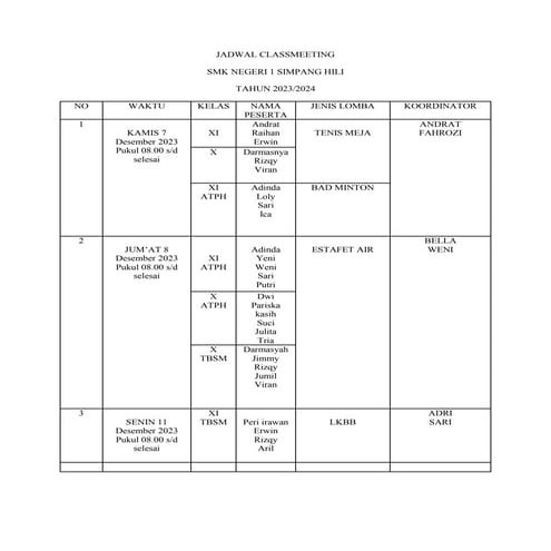 JADWAL CLASSMEETING.docx