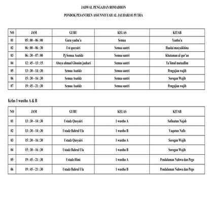 jadwal pengajian Romadhon 2023.docx