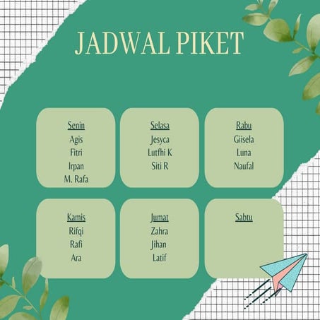 jadwal piket kelas IV A4.pdf