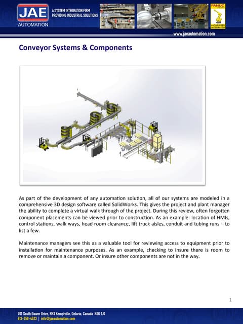 CS0022 - Automotive PBS Conveyor and Controls | PDF