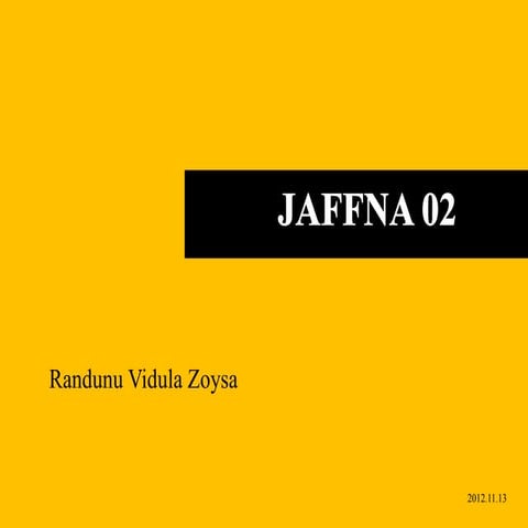 Jaffna 02 | PPT
