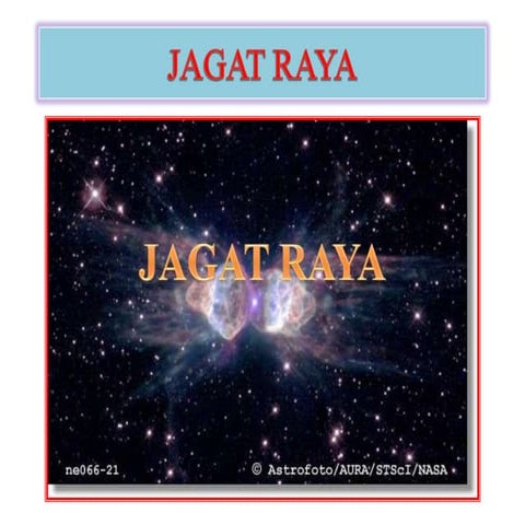 Jagat raya tata surya | PPTX