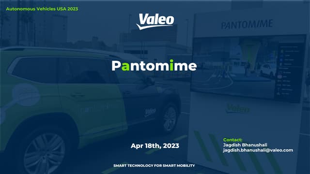 PANTOMIME – SKELETON-BASED GESTURE RECOGNITION FOR AV | PPT PANTOMIME – SKELETON-BASED GESTURE RECOGNITION FOR AV | PPT