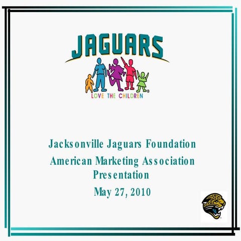 Jaguars Foundation - Peter Racine | PPT | College Football | College Sports