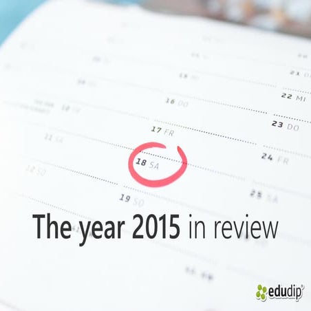 The year 2015 in review | PPT