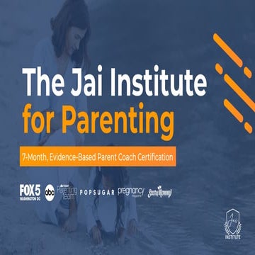 Jai Institute for Parenting Program Guide | PDF | Parenting Children ...