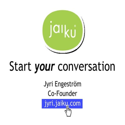 Jaiku | PPT