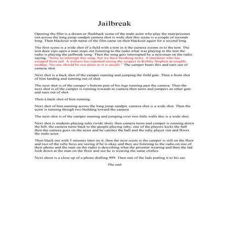 Jailbreak script | PDF