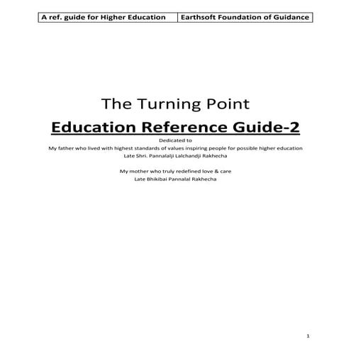 A reference guide for Education-V1_0 | PDF