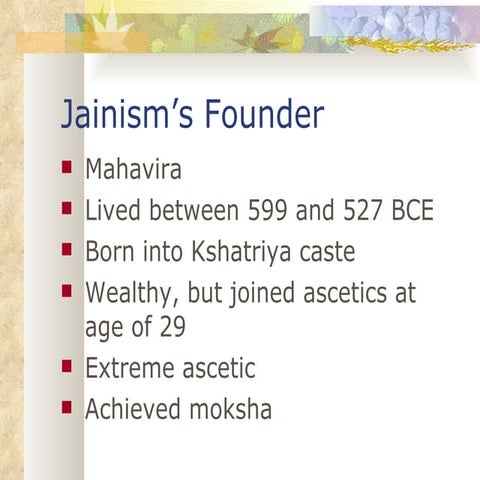 Jainism | PPT