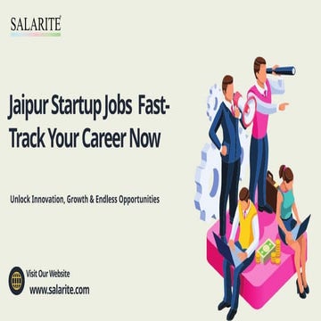 Jaipur Startup Jobs Fast-Track Your Career Now.pptx