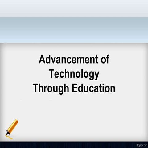 8 Ways Technology Is Improving Education | PPTX