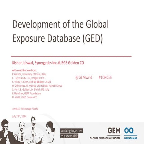 Building a global exposure database | PPTX