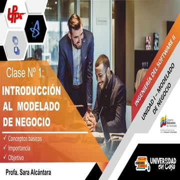 Clase N° 1 Introducción al Modelado de Negocio | PDF