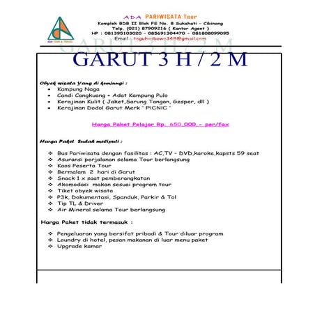 Jakarta Garut | DOC