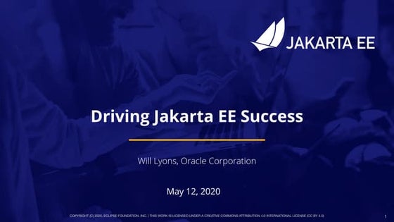 Jakarta EE 9 Platform Project | PPT