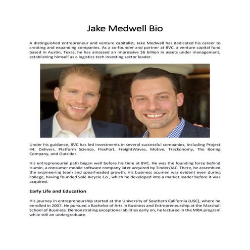 Jake Medwell Bio, Work Experience & Details.pdf